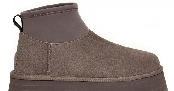 Ботильоны на платформе UGG Classic Mini Dipper Thundercloud